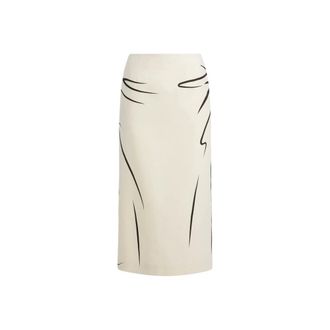Moschino Damen, R&ouml;cke, Beige, SGr&ouml;&szlig;e