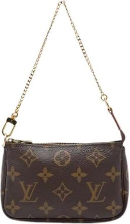 Louis Vuitton Pre-owned Mini Pochette Accessoires - - Pre-owned - Damen - Braun - ONE SIZE
