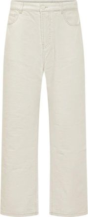 Ami Homme, Jeans, Blanc, Taille: W34 Jean Coupe Large