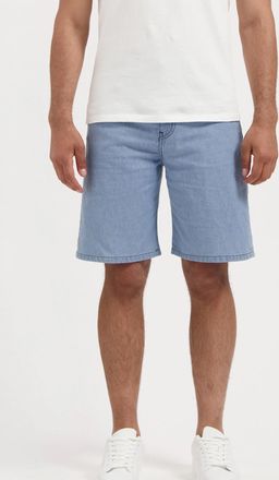 Mud Jeans Herren vegan Shorts James Sommer Stein Vintage