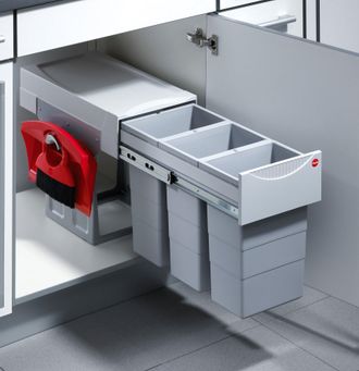 Hailo Abfallsammler TZ Swing 40.3/30 plus Terzett Abfalleimer Mülleimer 3666-83