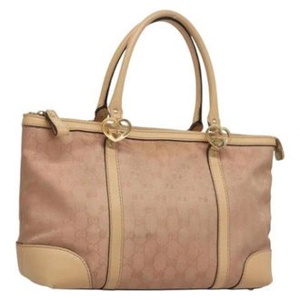 Gucci Pre-owned Toile sacs-gucci - Femme - Pre-owned - Rose - Taille: ONE Size