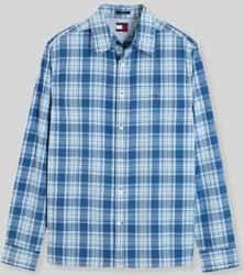 Tommy Jeans Regular Fit Freizeithemd aus reiner Baumwolle