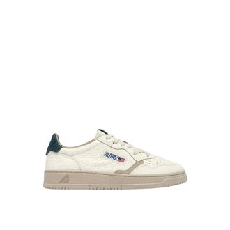 Autry Homme, Chaussures, Blanc, Taille: 43 EU Medalist Low Leather