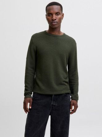 Jack & Jones Rundhalspullover JJOTTO KNIT CREW NECK AW25