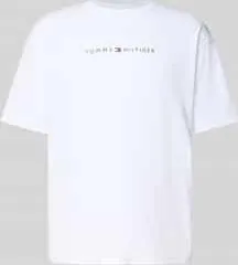 Tommy Hilfiger Relaxed Fit T-Shirt aus reiner Baumwolle