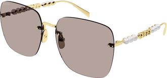 Gucci Damen, Accessories, Gelb, 63 MMGröße