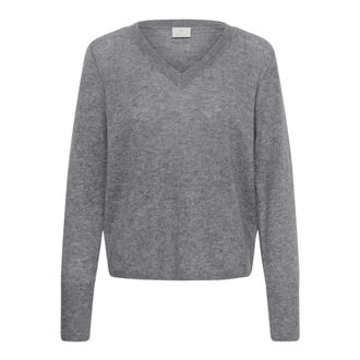 Kaffe Maille - Femme - Pulls - Gris - Taille: 44 FR