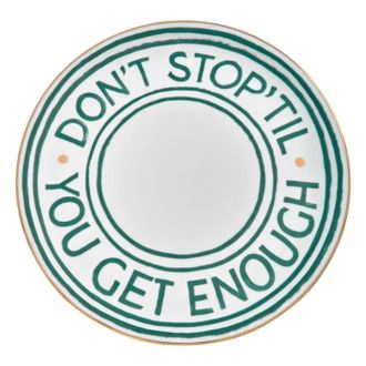 BITOSSI HOME Assiette Dont Stop Bitossi