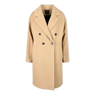 Costume National Femme, Manteaux, Beige, Taille: 40 FR Manteau crois&eacute;