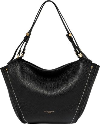 Gianni Chiarini Femme, Sacs, Noir, Taille: ONE Size Bloom Shoulder Bag