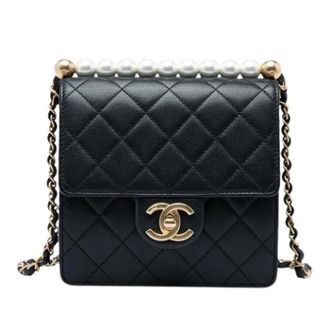 Chanel Pre-owned Quilted Crossbody Bag - - Pre-owned - Damen - Schwarzk - ONE SIZE