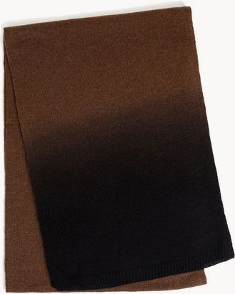 Kujten Écharpe cachemire déjaugée dip dye - Écharpe Daizy Dip Dye