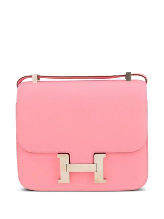 Hermès 2020 Constance Schultertasche - Rosa