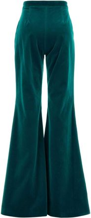 Costarellos Velvet Trousers - Green