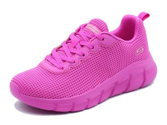 Skechers Damen Bobs B Flex Visionary EssenceBOBS B Flex Visionary Essence, Strickbesatz in Hot Pink, 38 EU