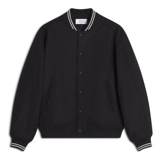 Maison Kitsuné Herren, Jacken, Schwarzk, LGröße
