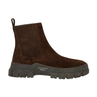 Max Mara Genepi Chelsea Boot - Femme - Chaussures - Brun - Taille: 38 EU