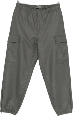 Stone Island Cargohose mit Logo-Patch - Grau