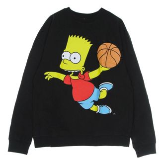 Market The Simpsons Crewneck Sweatshirt Schwarz - - Knitwear - Herren - Schwarzk - M