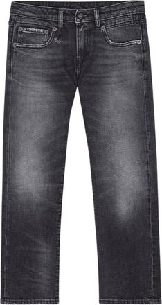 R13 Femme, Jeans, Noir, Taille: W28 Boy Straight Jean