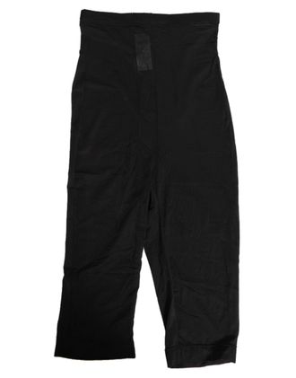 Dolce & Gabbana Womens Black High Waist Tight Midi Trouser Underwear 26+pa