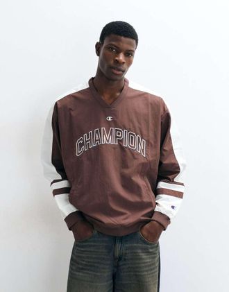 Champion Main Street Nylon-Top in Braun