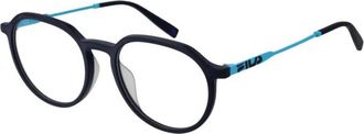 Fila unisex, Accessoires, Bleu, Taille: ONE Size Round Eye Lunettes