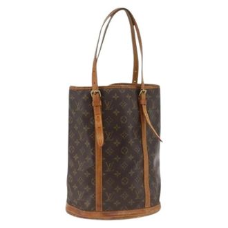 Louis Vuitton Pre-owned Monogram Canvas Bucket Bag - - Pre-owned - Damen - Braun - ONE SIZE