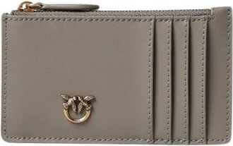 Pinko Pinko, Femme, Accessoires, Gris, Taille: ONE Size Porte-cartes Airone