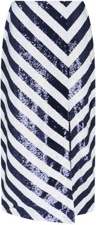 Lauren Ralph Lauren Jupe Midi - Bleu