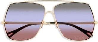 Chlo&eacute; Sonnenbrille - Braun
