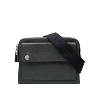 Prada Pre-owned Vintage Crossbody Bag - - Pre-owned - Damen - Gr&uuml;n - ONE SIZE