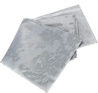 Com-Four Tischdecke - Eckiges Tischtuch mit Muster - Tischdecke aus Polyester - Tafeldecke für Weihnachten, Geburtstag, Hochzeit - 180 x 130 cm