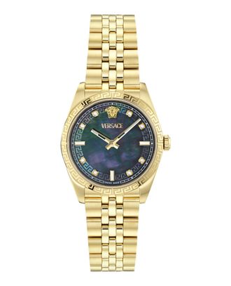 Versace Millenyium Lady Gold Damen Armbanduhr VE5K00626