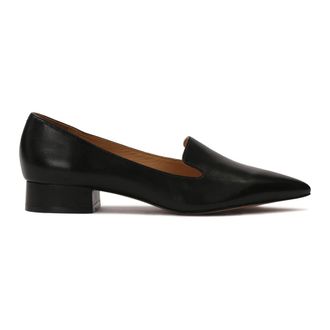 Kazar Niedrige Absatz Lords Pumps - - Shoes - Damen - Schwarzk - 37 EU