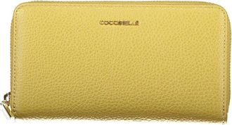 Coccinelle Femme, Accessoires, Vert, Taille: ONE Size Metallic Soft Wallet