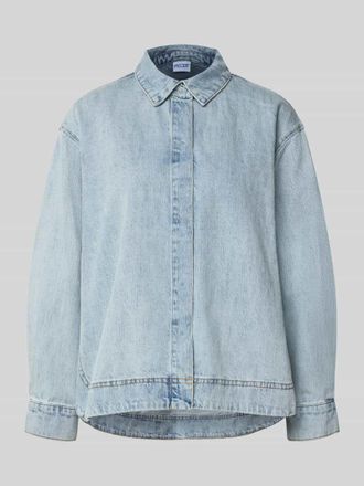 Pieces Regular Fit Jeansbluse aus reiner Baumwolle Modell GEGGO