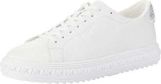 Michael Kors Damen Grove LACE UP Sneaker, Optic White, 39.5 EU