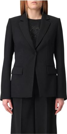 Twinset Damen, Jacken, Schwarzk, LGr&ouml;&szlig;e