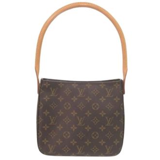 Louis Vuitton Sac bandouli&egrave;re en toile Pre-owned - Femme - Pre-owned - Brun - Taille: ONE Size