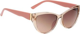 Generic Deskium Lunettes de soleil &eacute;l&eacute;gantes oeil de chat pour femme, lunettes l&eacute;g&egrave;res tendance avec verres marron