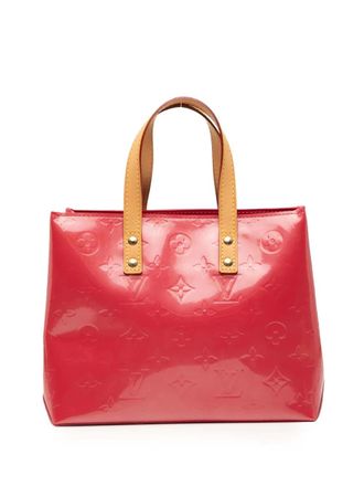 Louis Vuitton 2005 Monogram Vernis Reade PM Handtasche - Rosa