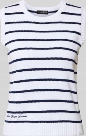 Lauren Ralph Lauren Pullunder mit gerippten Abschl&uuml;ssen Modell PLOVELT