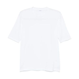 Malo Stretch Baumwoll T-Shirt - - Tops - Herren - Wei&szlig; - L