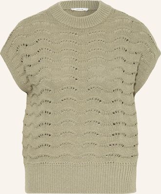 OPUS Strickbluse Pydra gruen
