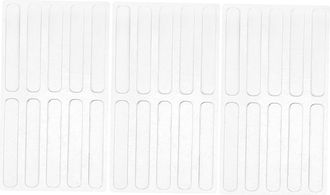 DOITOOL 30 Stück Transparente Silikonstopper Selbstklebend Stoßdämpfende Möbelpuffer für Schranktüren Glasplatten Geräuschreduzierend Kratzschutz Vielseitig f