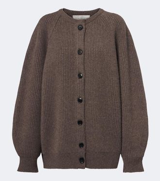 Nour Hammour Cardigan Laurel en cachemire et laine