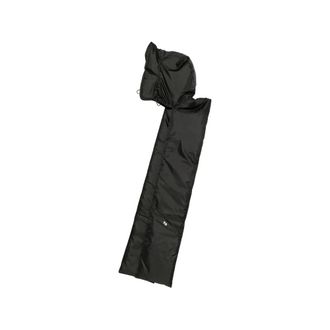 Yohji Yamamoto Homme, Accessoires, Noir, Taille: ONE Size &Eacute;charpe &agrave; capuche matelass&eacute;e