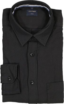 Olymp Herren Hemd schwarz